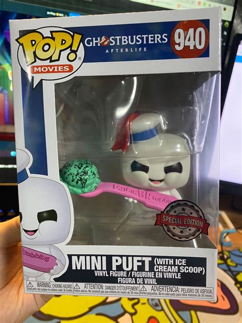 Mini Puft With Ice Cream Scoop Funko Pop Hobbies And Toys Toys And Games On Carousell