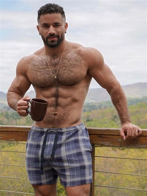 Otter Body Type Bodybuilding Coffee Bear Mode Physique Bearded Men