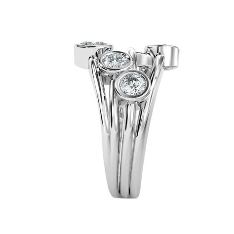 Bubble Diamond Ring Ddr0002