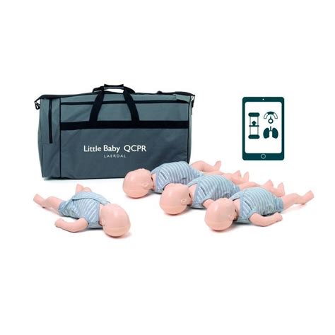 レールダル リトルベビー Qcpr 4体パック 乳幼児用 トレーニングマネキン 心肺蘇生訓練用人形 Laerdal 鈴盛オンラインショップ