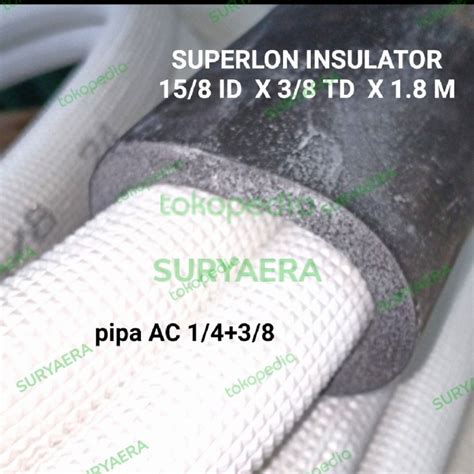 Jual Superlon 15 8 Id X 3 8 Tk X 1 8 M Insulator 42 Mm X 10 Mm X 180 Cm