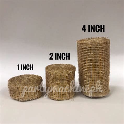 Local Sinamay Roll Abaca Roll Local Abaca Packaging For Giveaways