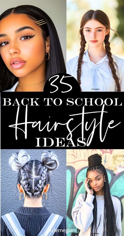35 Best Back To School Hairstyles Easy And Trendy