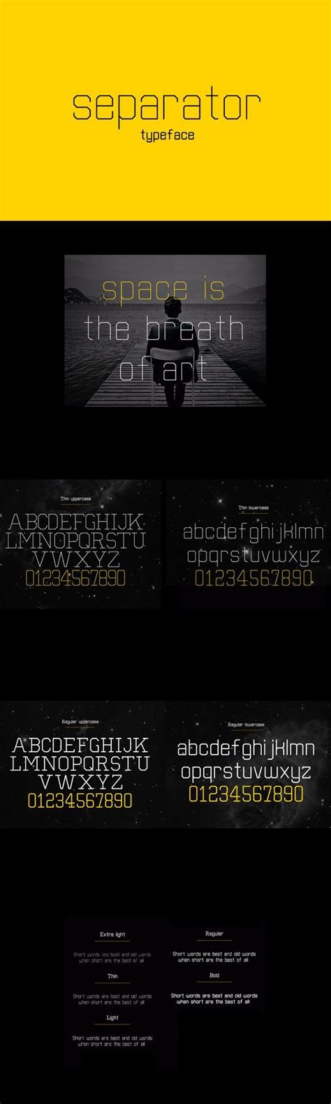 Separator Typeface Typeface Sans Serif Fonts Serif Fonts