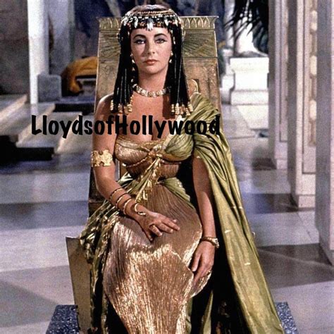 Elizabeth Taylor As Cleopatra In The Aborted Pinewood Production Of