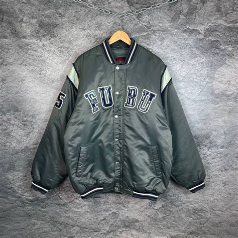 Vintage Fubu 05 Vintage Varsity Jacket Oversize Fit Grailed