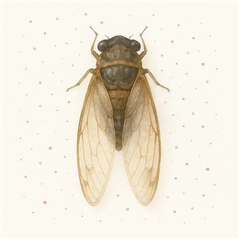 おしゃれスプラッシュのセミ｜ai百科「シンテリ」で調べる語句・イラスト