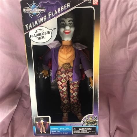 Vintage 1997 Sabans Beetleborgs Talking Flabber 15 Doll