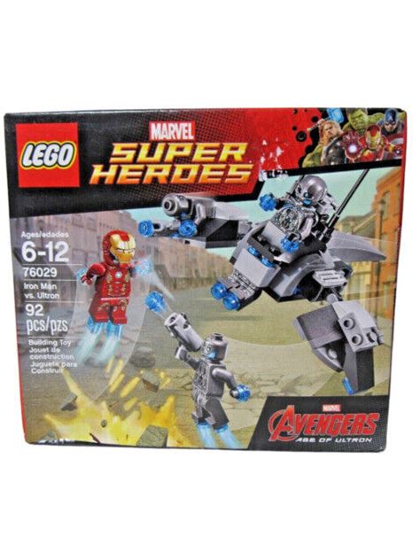 Lego Marvel Iron Man Vs Ultron 76029 For Sale Online Ebay
