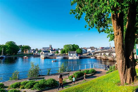 Cruising The Shannon River In Ireland