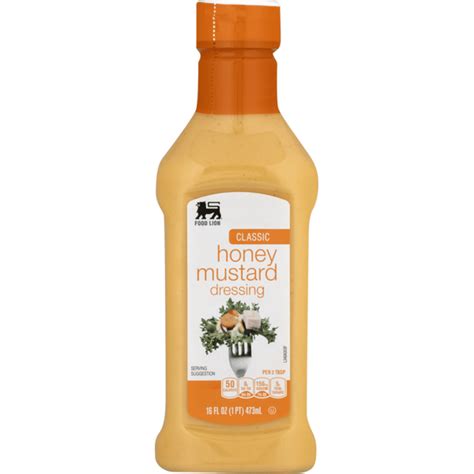 Food Lion Dressing Classic Honey Mustard Bottle 16 Fl Oz Delivery