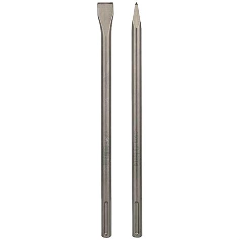 Bosch 2 Piece Sds Max Breaker Chisel Set Sds Max Chisel Bits