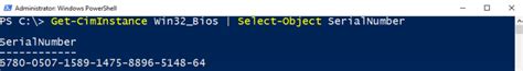 Get Serial Numbers Of All Domain Computers With Powershell Sid 500com