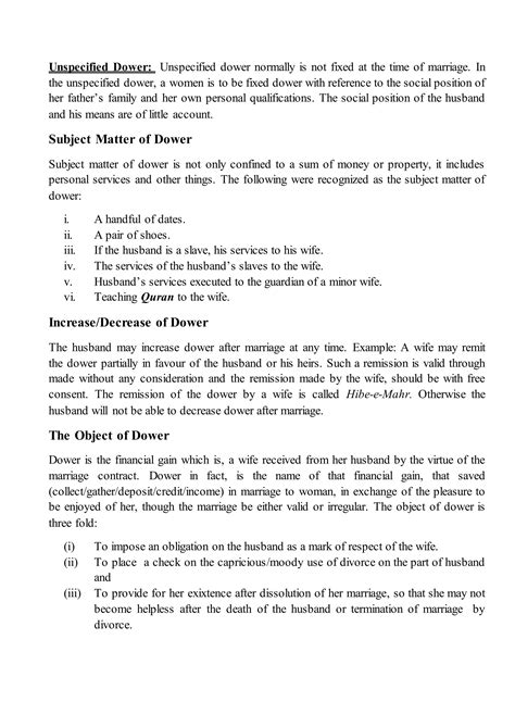 Dower Pdf