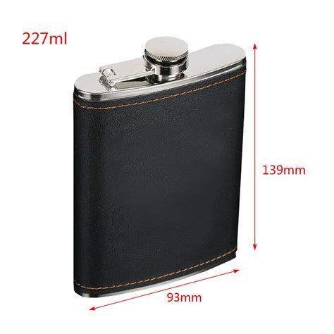 Mini Stainless Steel Wine Bottle 7oz 8oz 9oz Pu Le Vicedeal