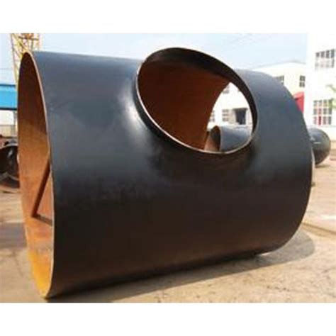 Polished Surface Sch 40 Weld Fittings Large Butt Welded Tee Wear Resistance