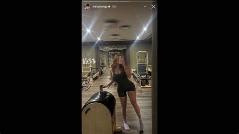 Padres Adrian Morejons Wife Melany Drops Gym Selfie In A Bodysuit