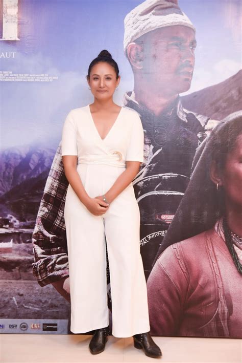 Deeya Appeared In White Jumpsuit On Celebrity Premiere Of ‘prakash Nepal Lifestyle
