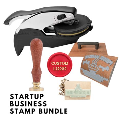 Startup Business And Hobbyist Small Stamp Bundle Sourceprinting