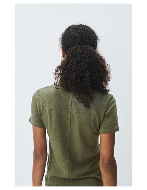 American Vintage Round Neck Short Sleeve T Shirt David Jones