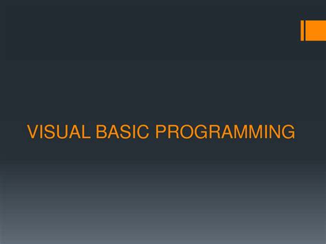 SOLUTION Visual Basic Programming Studypool