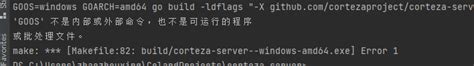 goos windows goarch amd64 go build ldflags x