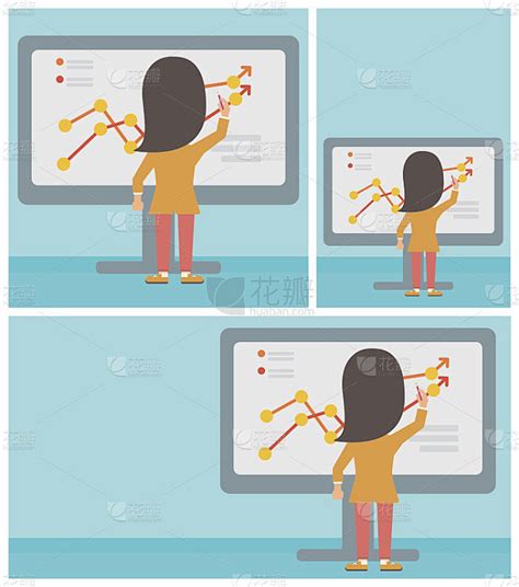 女商人做报告。