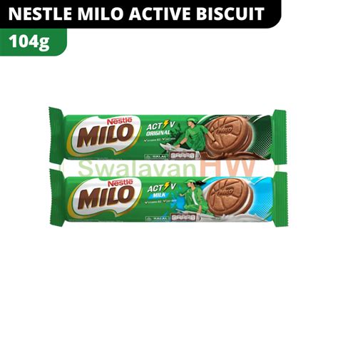 Nestle Milo Biscuit Sandwich 104g Shopee Malaysia