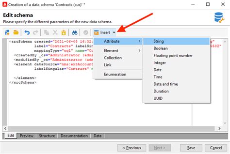 create a new schema in campaign adobe campaign