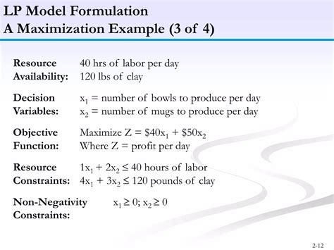 Linear programming - Model formulation, Graphical Method | PPTX | Graphics Software | Computer ...
