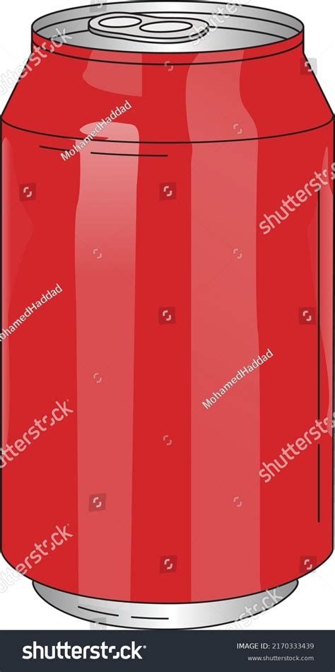 Soda Can Vector Illustration Soda Can Stock Vector Royalty Free