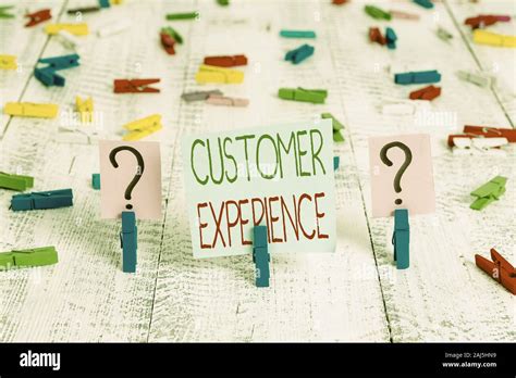 Text Sign Showing Customer Experience Business Photo Showcasing Product Of An Interaction