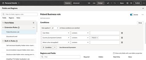 Page Personalization Country Wise In Vbcs — Cloud Customer Connect
