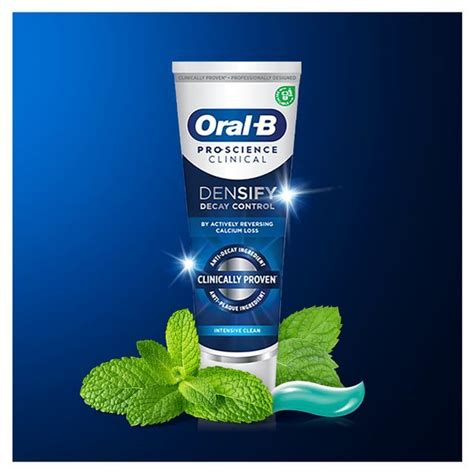 Oral B Densify Decay Control Intensive Clean Toothpaste 75ml