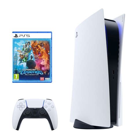 SONY PlayStation 5 + Minecraft Legends - Edycja Deluxe Gra PS5 Konsola ...