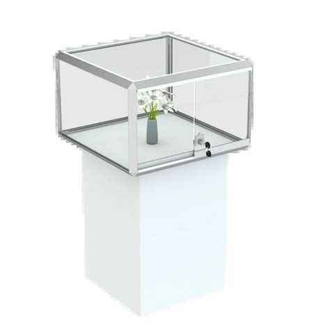 Customized Aluminum Frames Glass Showcase Trade Show Equipment For