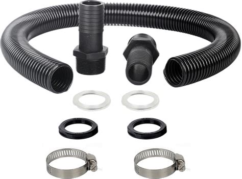 Kit De Raccordement Tuyau De Descente Recuperateur Deau Pluieave 1m