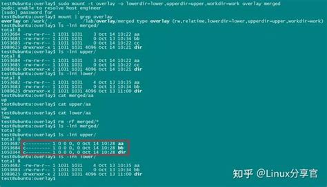 Linux Overlayfs文件系统介绍 知乎