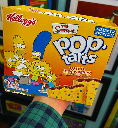 The Simpsons Pop Tarts From 1998 Bart Dinosaur Dracula Facebook