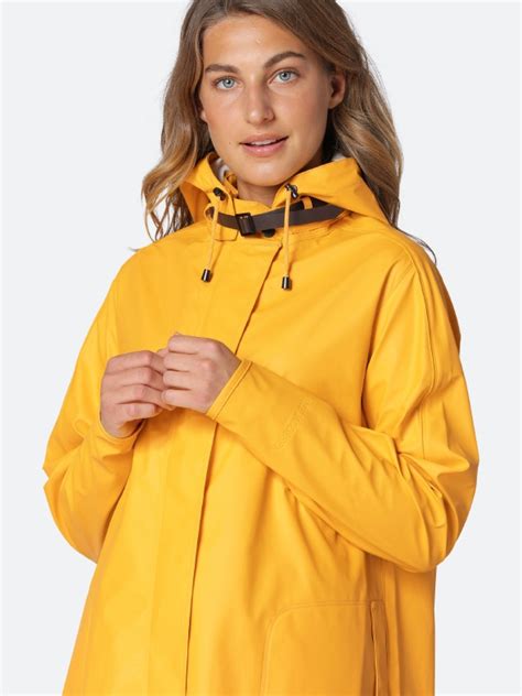 Ilse Jacobsen Rain Coat Rain71 Yellow A Line