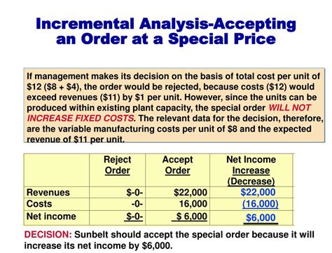Ppt Incremental Analysis And Capital Budgeting Adapted For Accounting