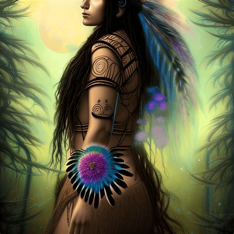 Black Native American Women Art