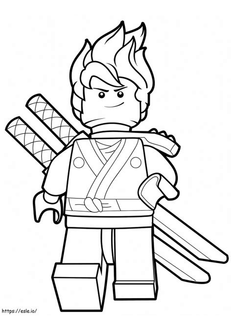 Ninjago Zane Zx Coloring Pages
