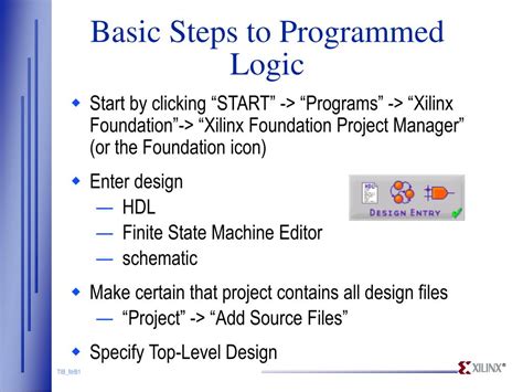 Ppt M15 Foundation Tools Xilinx Xc9500xl Cpld Powerpoint