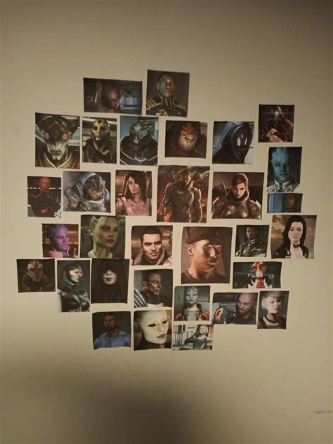 Putting A Mass Effect Character On My Wall Every Day Until Mass Effect