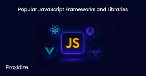 The Logos Of Various Javascript Frameworks And Libraries Under The Title