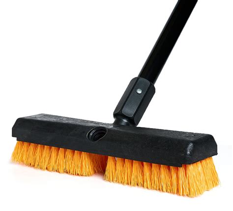 10 Plastic Deck Scrub Brush M2