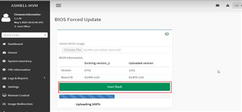 Update Bmc And Bios Of Asus Servers