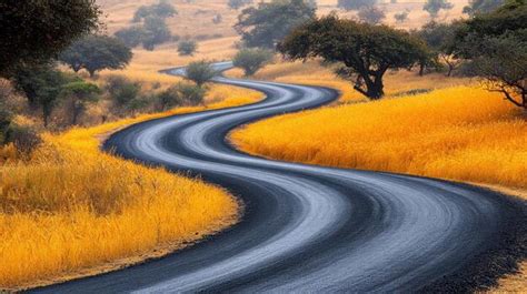 Windy Road Wallpaper