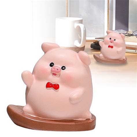Desktop Ornament Adorable Resin Figurine Home Cute Ornament For Living